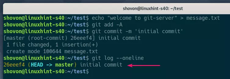 Konfigurer en Git HTTP-server på Docker 6229_23
