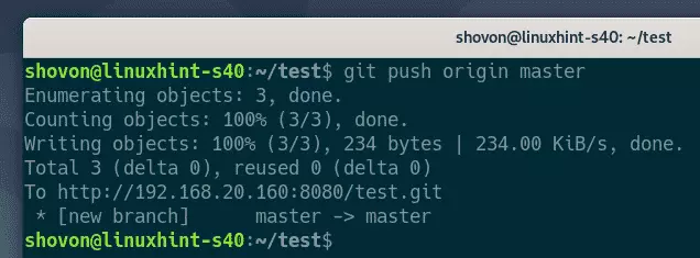 Konfigurera en Git HTTP-server på Docker 6229_25