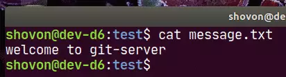 Manangana Server HTTP Git amin'ny Docker 6229_28