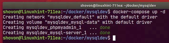 Сервери MySQL ва phpMyAdmin-ро бо Docker насб кунед 6230_17