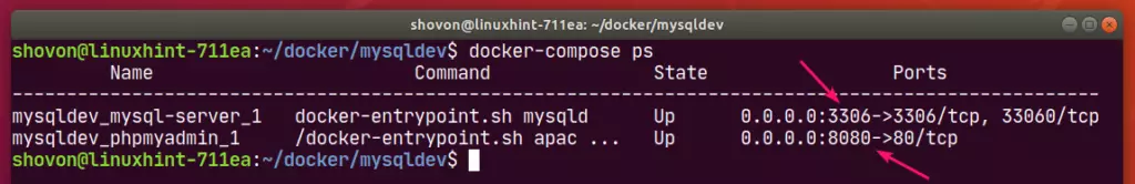 Sett opp en MySQL-server og phpMyAdmin med Docker 6230_18