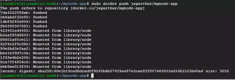 Nodejs қолданбасын докерде қалай құруға болады 6233_12