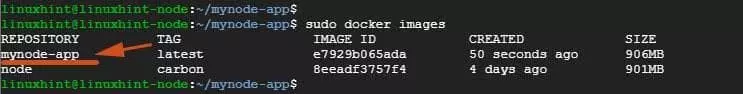 如何在 docker 上構建 Nodejs 應用程序 6233_7