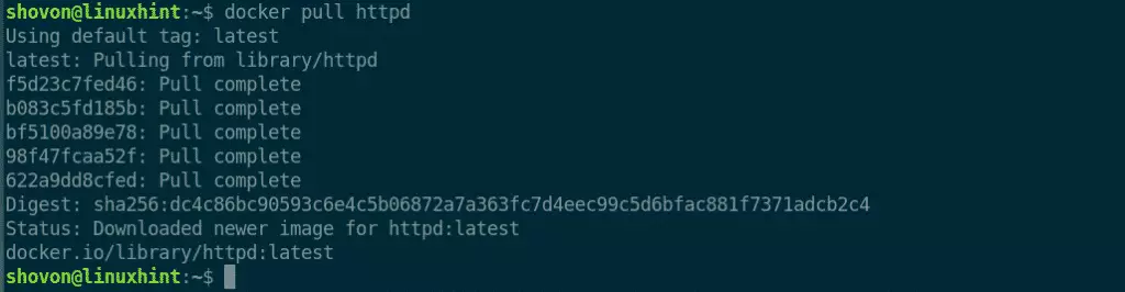 Docker installeren op Debian 10 6239_24