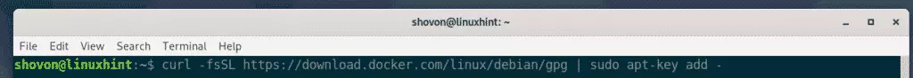 Docker installeren op Debian 10 6239_6