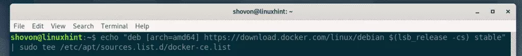 Docker installeren op Debian 10 6239_8