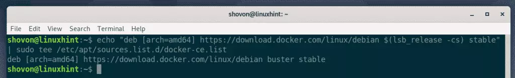 Docker installeren op Debian 10 6239_9