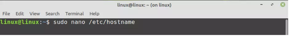 როგორ შევცვალოთ ჰოსტის სახელი Linux Mint 20-ზე 623_6