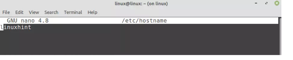 Linux Mint 20-ൽ ഹോസ്റ്റ്നാമം എങ്ങനെ മാറ്റാം 623_7