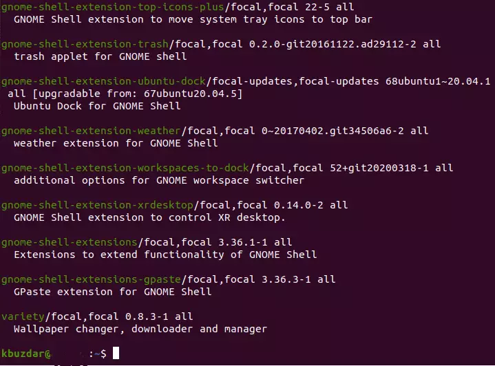 Ubuntu 20.04 တွင် Gnome Tweak Tools ကို ထည့်သွင်းပါ။ 6252_9