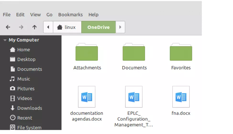 Како да инсталирате и користите OneDrive на Linux Mint – Linux Mint OneDrive Sync 628_13