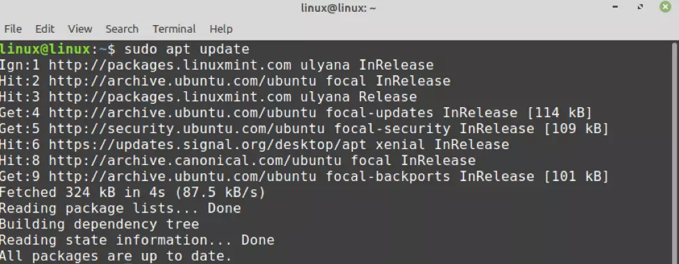 Yuav ua li cas rau nruab Signal Messenger ntawm Linux Mint? 631_12