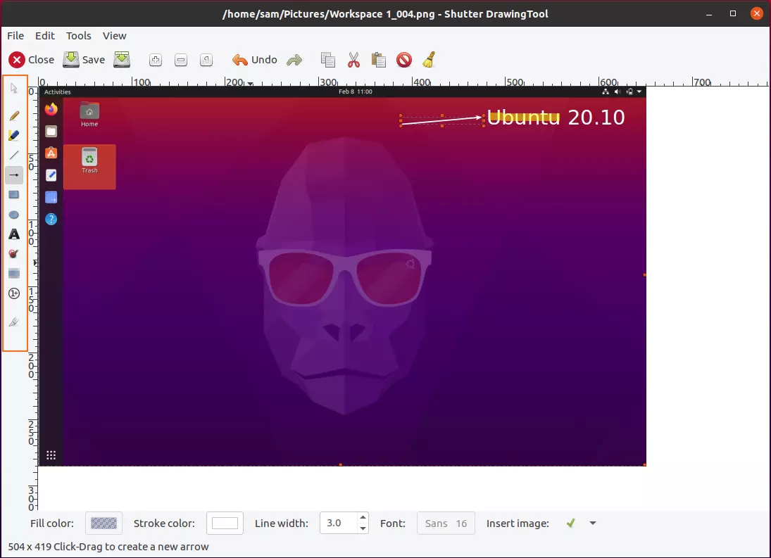 Ahoana ny fametrahana Tool Screenshot Shutter amin'ny Ubuntu 20.04 (LTS) sy 20.10 6325_10