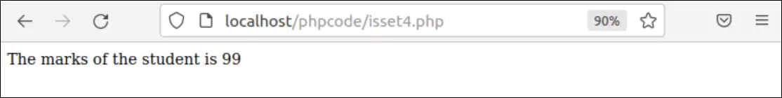 Isset()-funktion käyttö PHP:ssä 6338_4