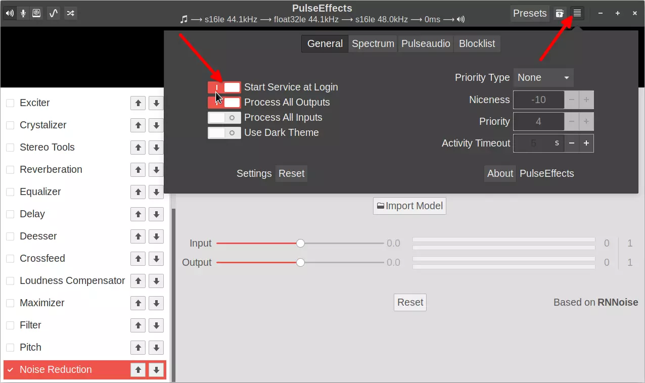 Wéi benotzt PulseEffects Equalizer an Audio Enhancer op Linux 6349_2