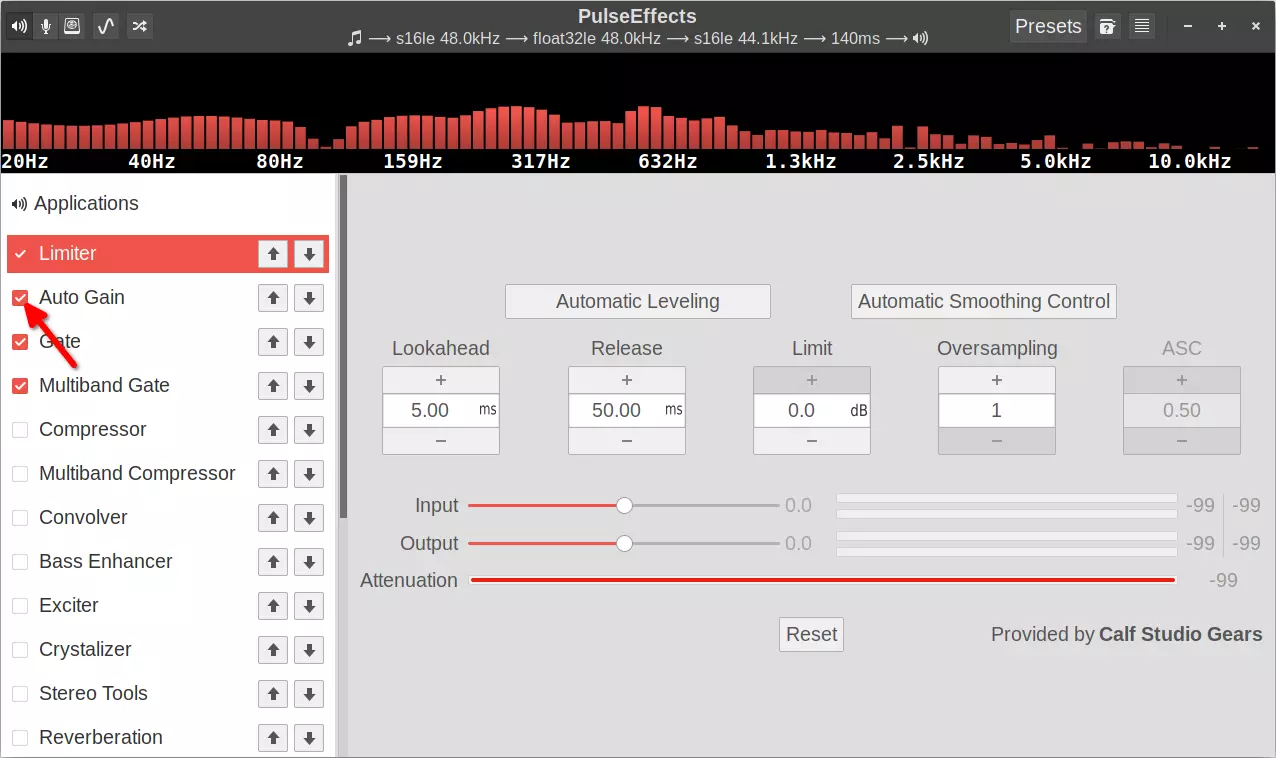 Чӣ тавр истифода бурдани PulseEffects Equalizer ва Audio Enhancer дар Linux 6349_5