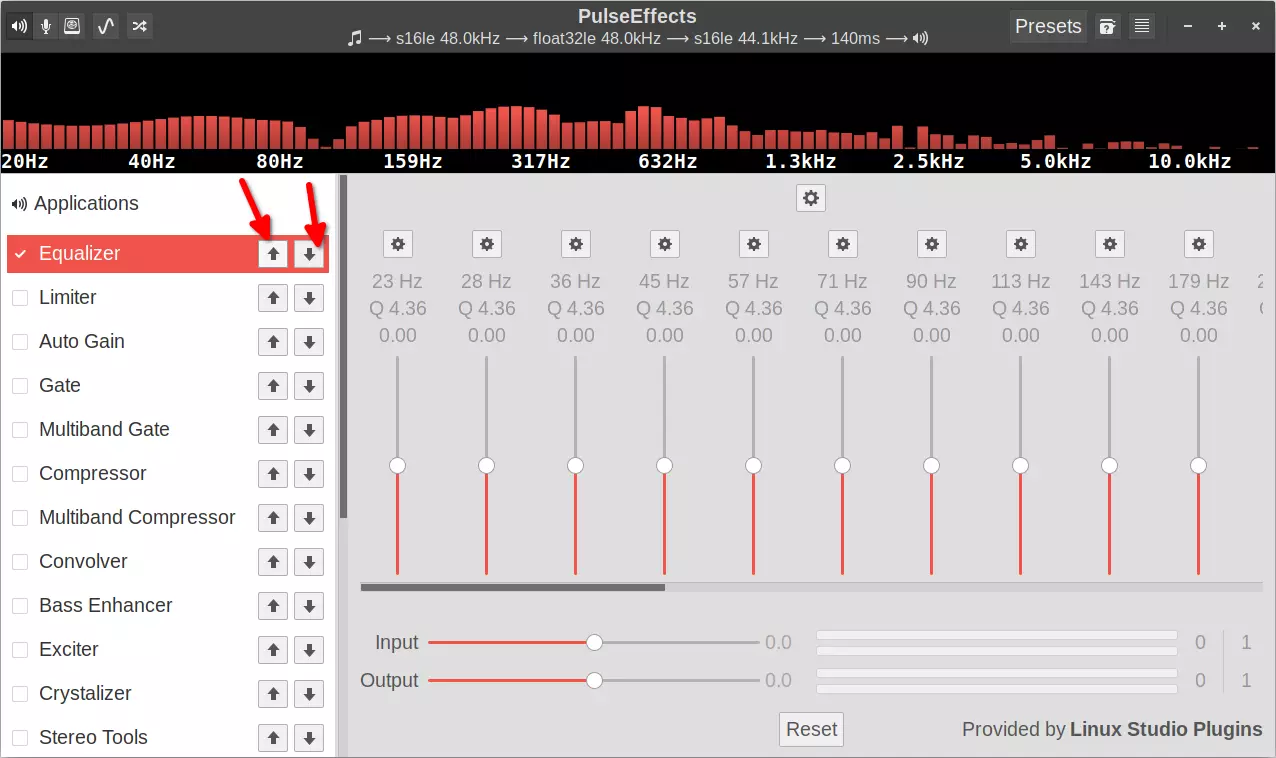 Sida loo isticmaalo PulseEffects Equalizer iyo Kobciyaha maqalka gudaha Linux 6349_8