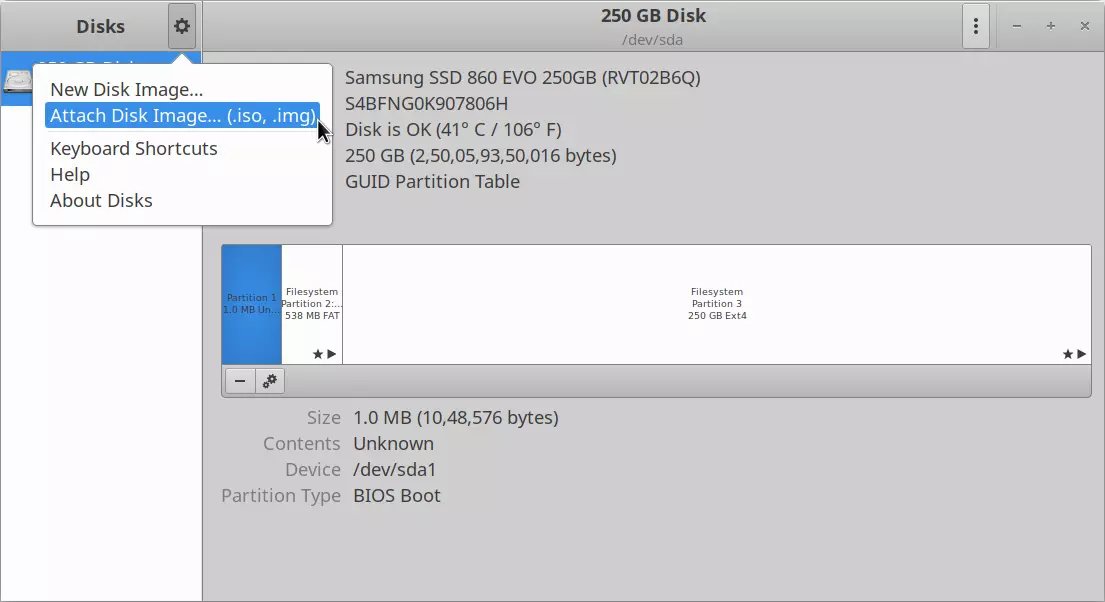 Linux ичинде ISO сүрөттөрүнүн файлдарын кантип орнотуу керек 6355_3