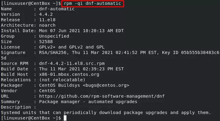 Paano Suriin at I-install ang Mga Update sa Seguridad ng CentOS 639_9