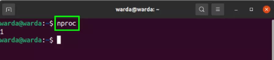 Linux nproc Command Tutorial 6419_1