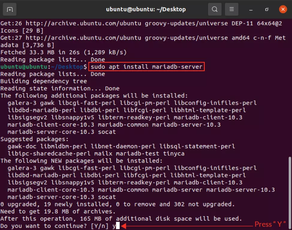 Cara Instal MariaDB ing Ubuntu 20.04 6430_2