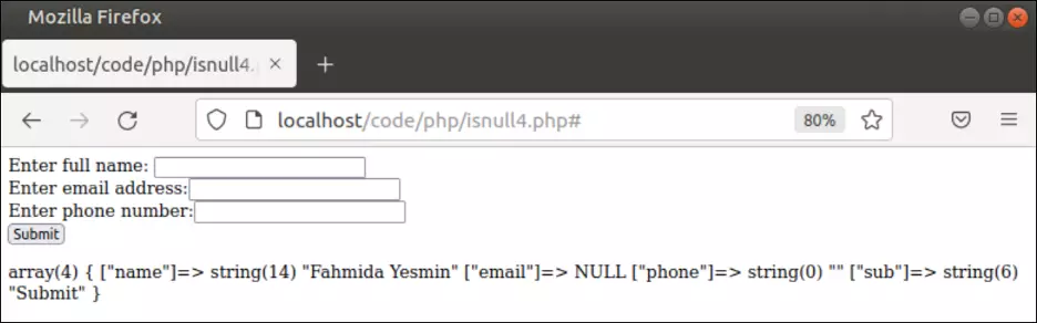 PHP'de is_null işlevi 6448_5