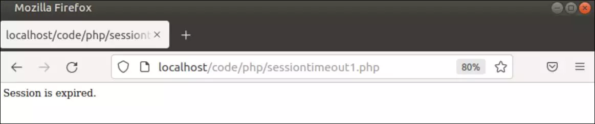 Nastavite časovno omejitev seje v PHP 6449_2