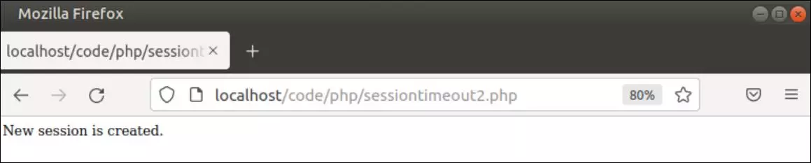 PHP တွင် Session Timeout ကို သတ်မှတ်ပါ။ 6449_4