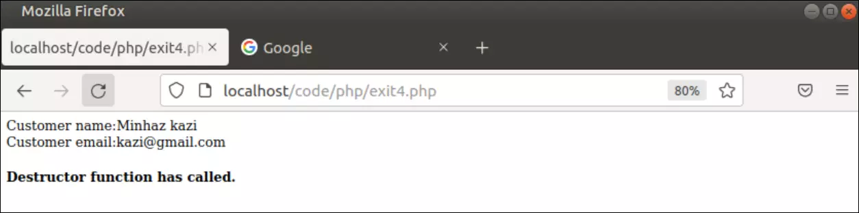 Функция PHP Exit(). 6453_7