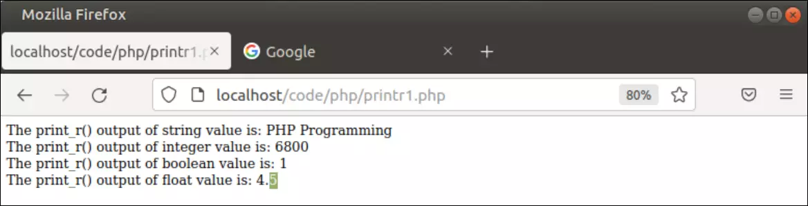 PHP print_r() Funksje 6456_1
