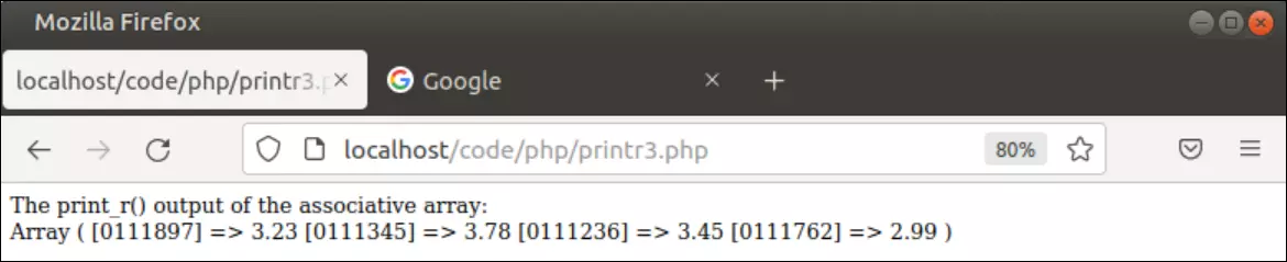 PHP print_r() Funksje 6456_3