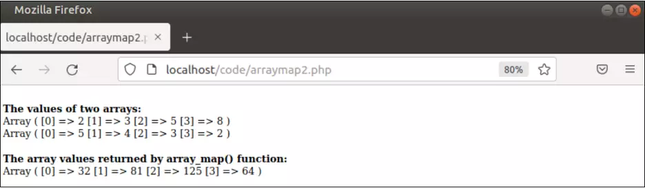 PHP Array_map() ฟังก์ชั่น 6459_2