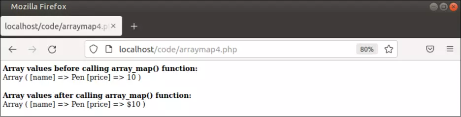 PHP Dizi_map() İşlevi 6459_4