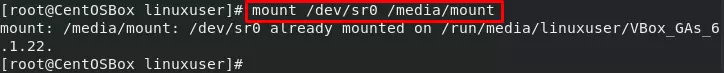 Πώς να τοποθετήσετε το CD-ROM στο CentOS 8 646_9