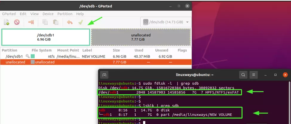 Meriv çawa di Linux de Parçeyek jêbirin? 6477_18