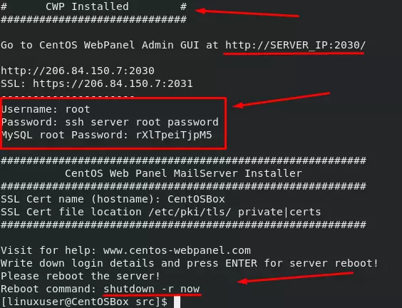 Cara Memasang dan Menggunakan Panel Web CentOS pada CentOS 8 647_8