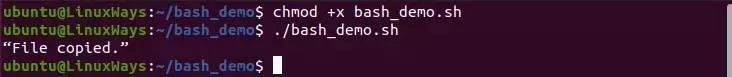 Скопируйте список файлов с помощью сценария Bash 6484_3