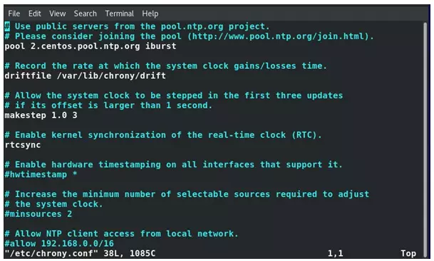 Cómo instalar NTP usando Chrony en Linux 6488_2