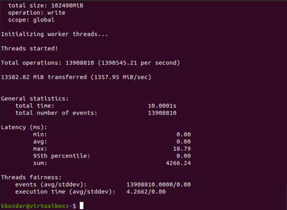 Kiel Uzi Sysbench por Linukso-Efikeca Testado? 6490_7