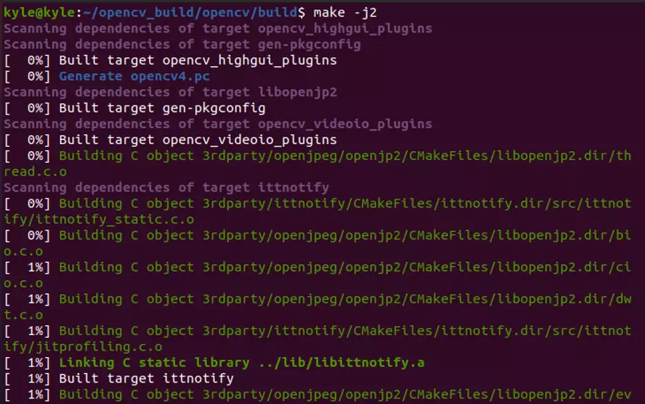 Com instal·lar OpenCV a Ubuntu 64_9