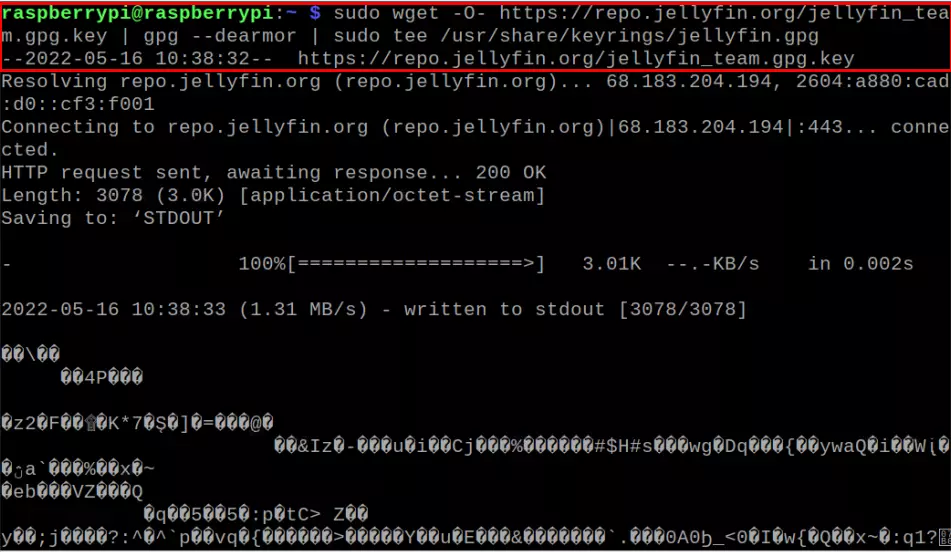 Faka i-Jellyfin ku-Raspberry Pi | Buka imidiya kusuka kusiphequluli sewebhu 6504_2