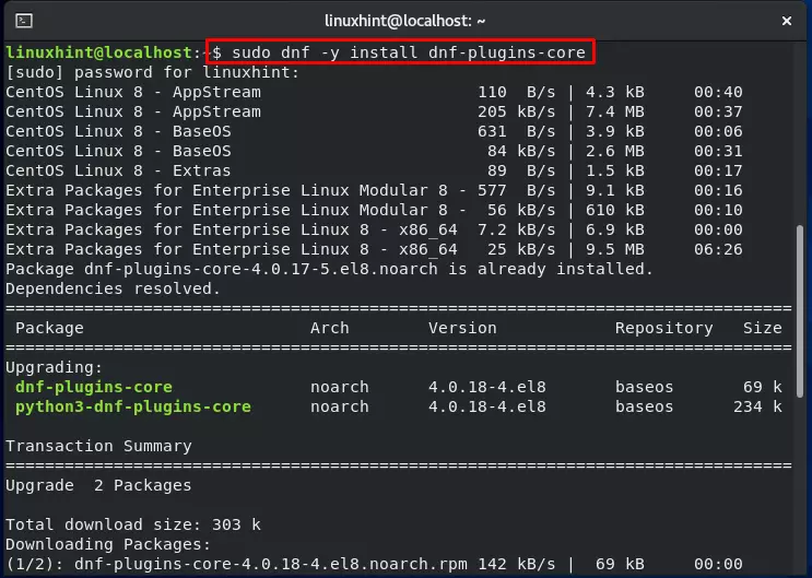 Si të aktivizoni depon e PowerTools në CentOS 651_1