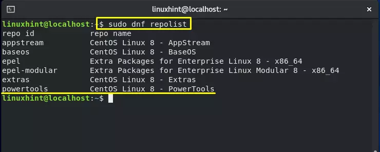 Yuav Ua Li Cas Qhib PowerTools Repository ntawm CentOS 651_5