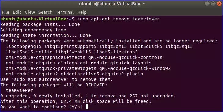 Kif tinstalla TeamViewer fuq Ubuntu 6534_14