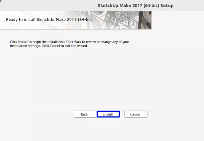 როგორ დააინსტალიროთ Sketchup3D Ubuntu 22.04-ში 6535_28