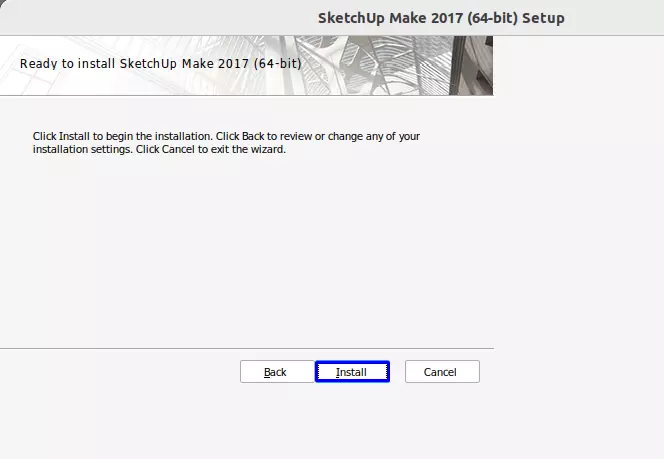 Giunsa ang pag-install sa Sketchup3D sa Ubuntu 22.04 6535_28