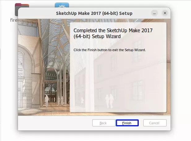 Kako namestiti Sketchup3D v Ubuntu 22.04 6535_31