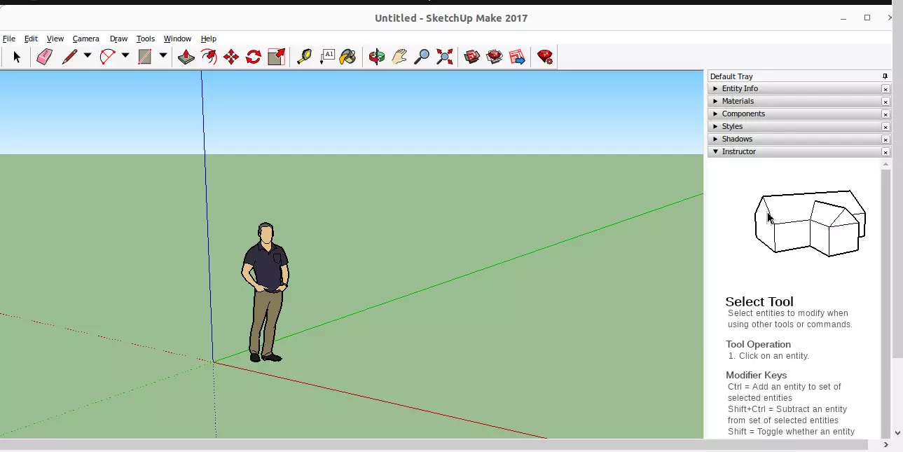 Як встановити Sketchup3D в Ubuntu 22.04 6535_35