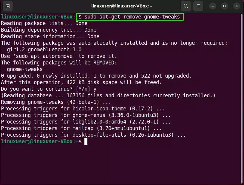 Giunsa i-install ang Tweak tool sa Ubuntu 22.04 6542_14