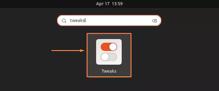 Giunsa i-install ang Tweak tool sa Ubuntu 22.04 6542_6